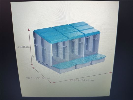Gnezda za kokške - tri mesta. EXTRA