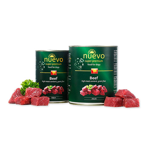 Nuevo Grain Free konzerva za pse Govedina