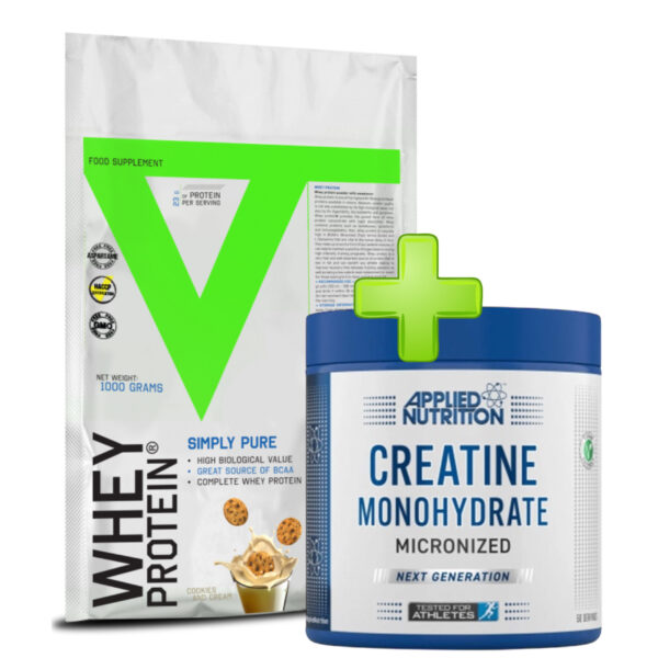 Whey protein 1kg + Creatine monohydrate 250g – Vitalikum/APN