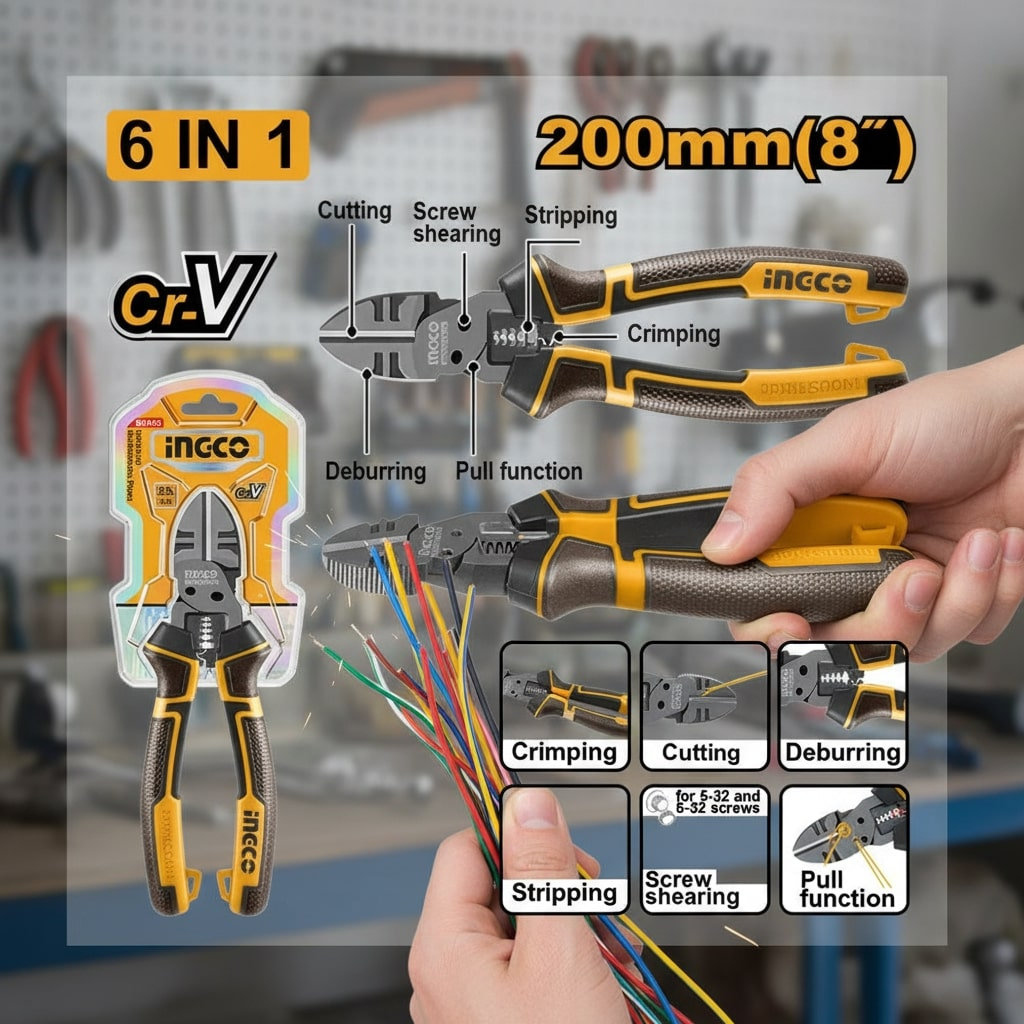Ingco sa 6 funkcija dijagonale sečice 200mm HMFDCP28200
Dobijaj najnovije ponude na email