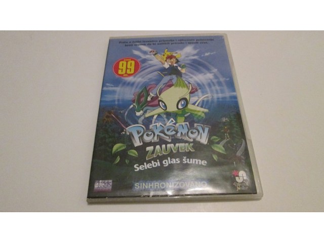 POKEMON ZAUVEK SELEBI GLAS SUME, DVD CRTANI FILM