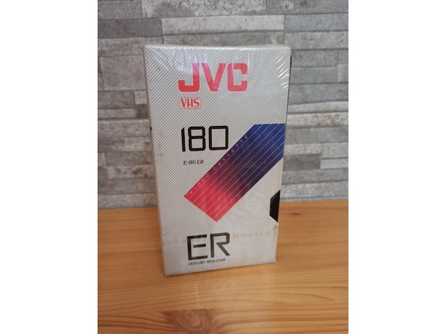 JVC E-180 ER VHS kaseta