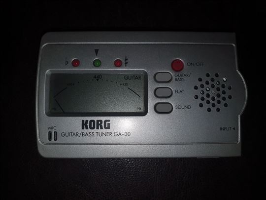 Korg GA-30 guitar/bass tuner