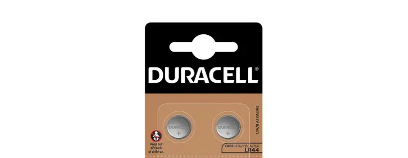 Duracell LR44 Alkalne baterije, 1.5V, 2 komada