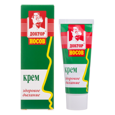 Serija “Doktor Nosov” krema “Zdravo disanje” protiv prehlade, 30 ml