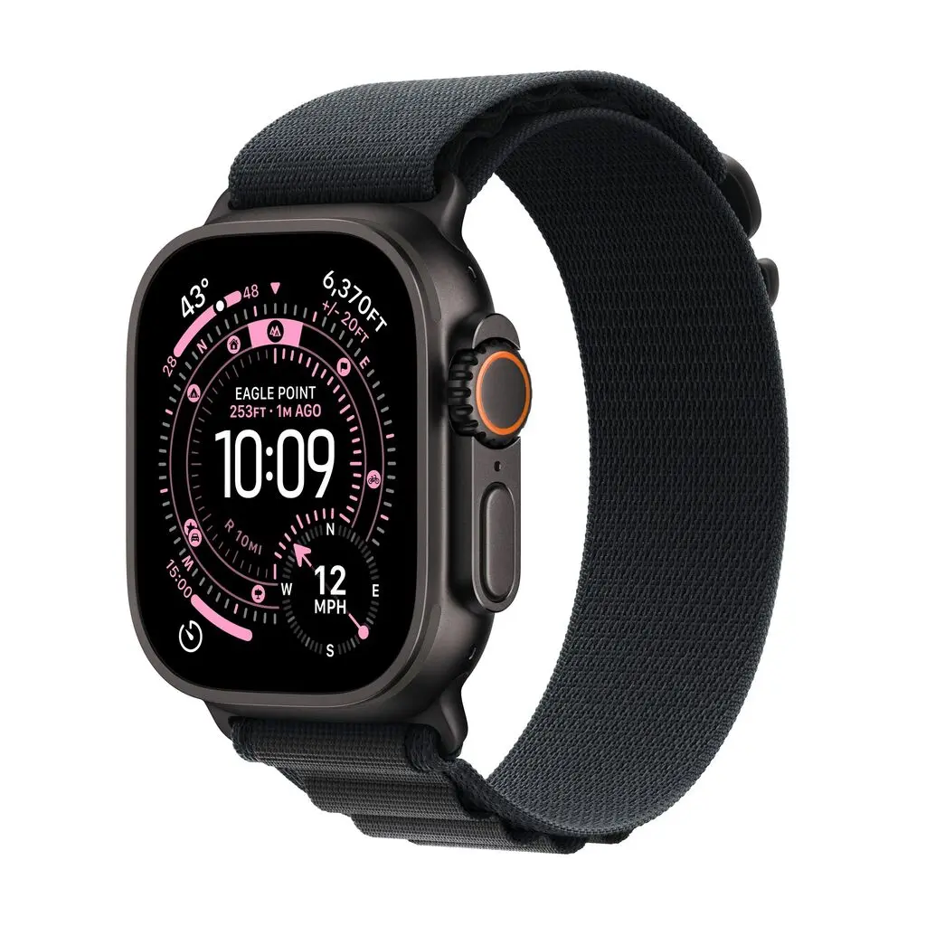 Apple Watch Ultra 3 Alpine Loop, GPS,Cellular, 49mm, S, Crni