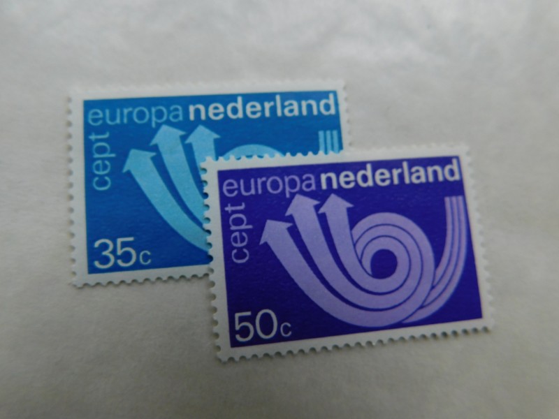 HOLANDIJA EUROPA 1973 KOMPLET ČISTA SERIJA