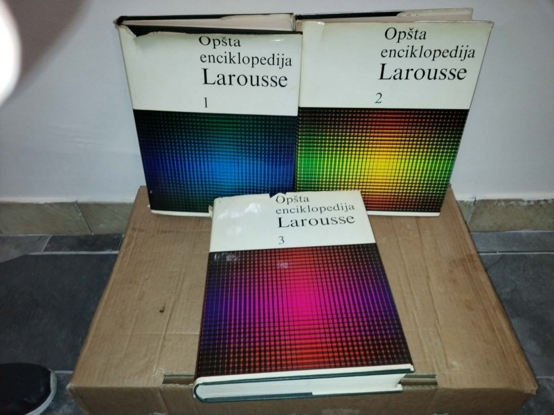 Opšta enciklopedija Larousse 1-3 komplet