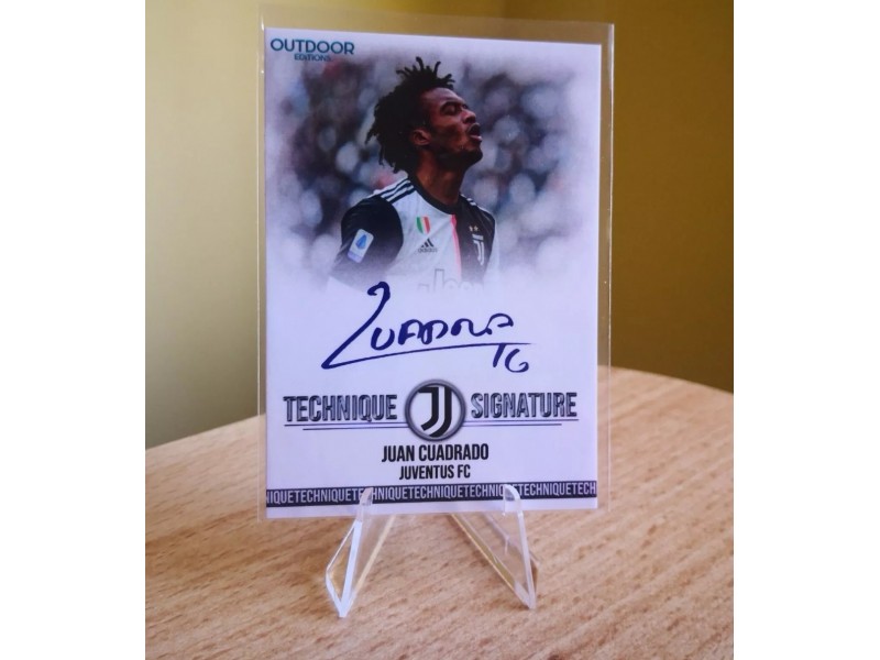 Juan CUADRADO Juventus kartica - Technique 2020