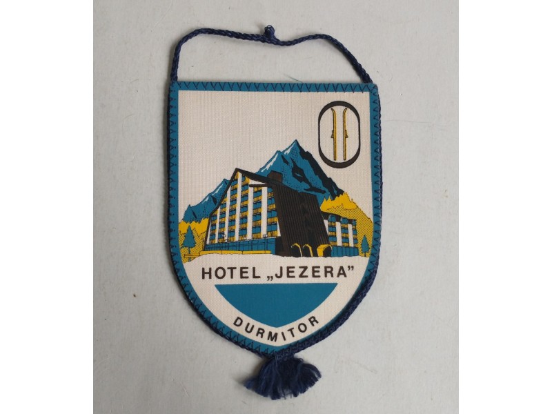 zastavica HOTEL JEZERA Durmitor Jugoslavija