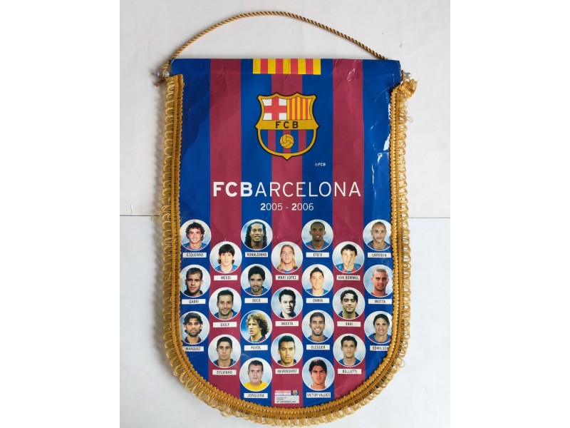 zastavica FC BARCELONA 2005-2006