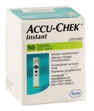 ACCU-CHEK instant test trake za merenje šećera u krvi, 50 test traka