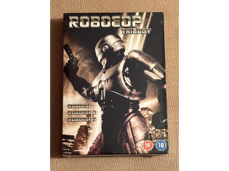 Robocop Trilogy (3 dvd set) Novo!