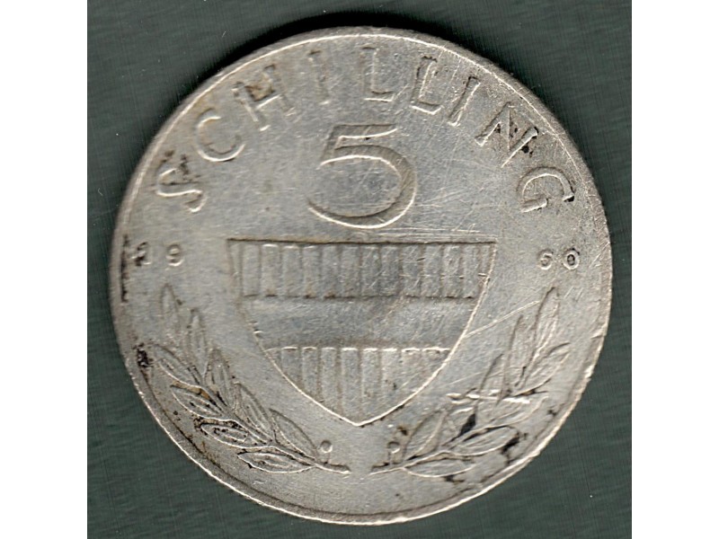 5 Šilinga 1960.