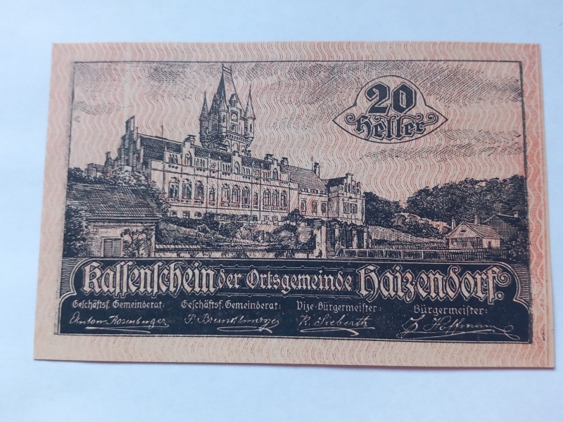 20 hellera 1920godina Austrija