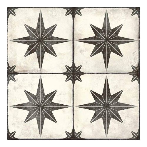 Star Ceramic Star Black 45x45 M28
