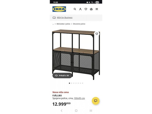Ikea komoda fjallbo