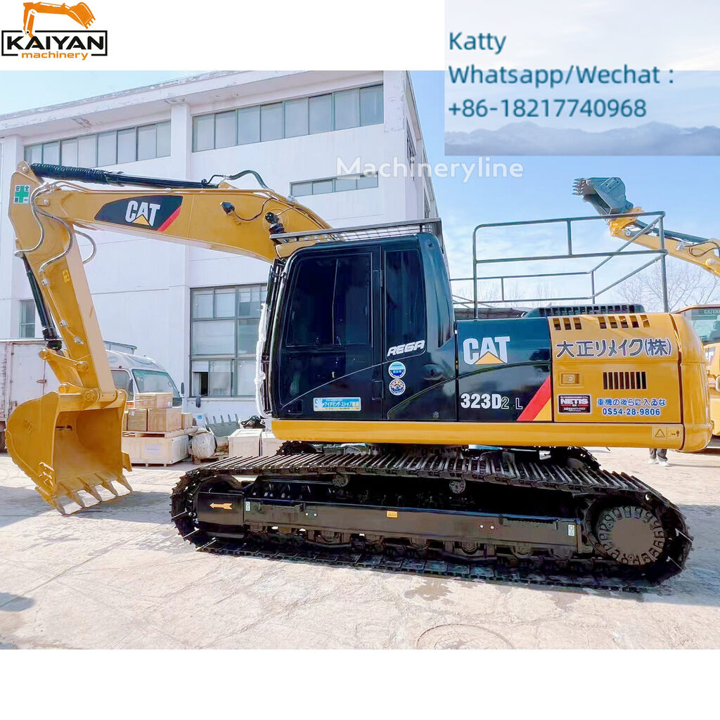 Caterpillar 323D bager guseničar