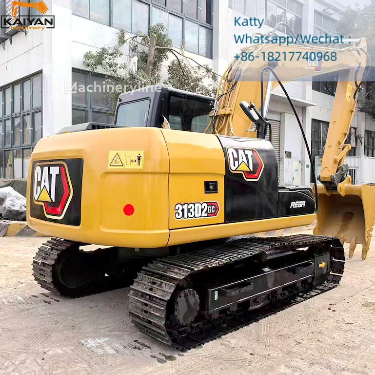 Caterpillar 313D bager guseničar
