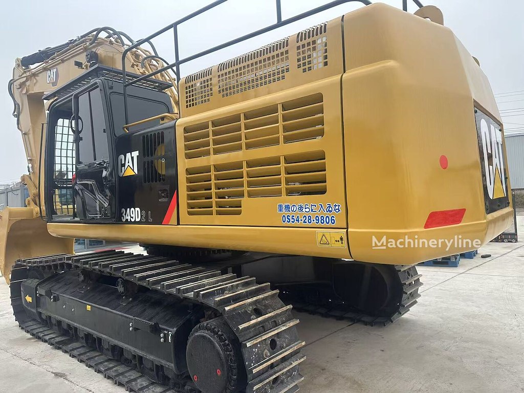 Caterpillar 349DL bager guseničar