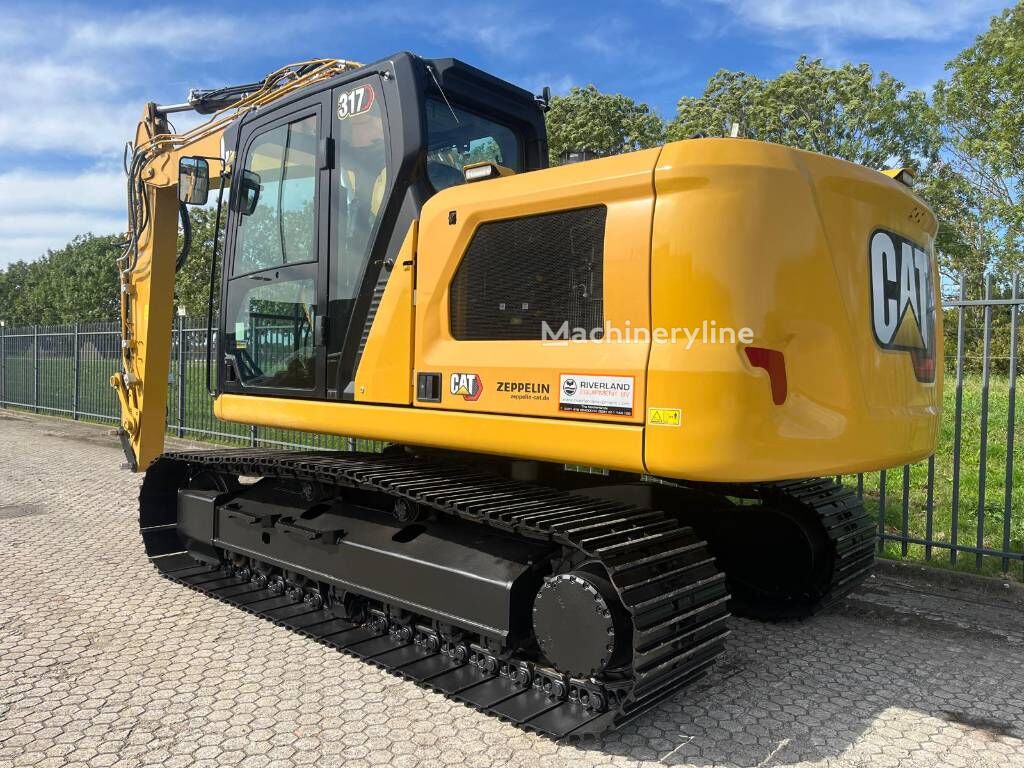 Caterpillar 317 NG with 210 hours bager guseničar