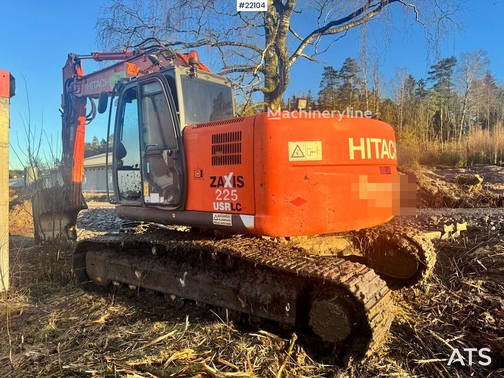 Hitachi 2012 Hitachi ZX225USRLC-3 Beltegraver m/ 2 skuffer og Rototilt bager guseničar