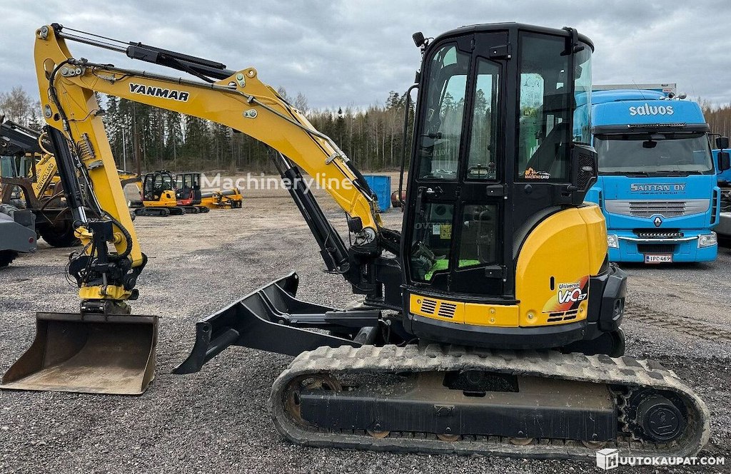 Prodaje se Yanmar VIO57-U, Crawler excavator with tiltrotator, 2016, Lahti mini bager na aukciji