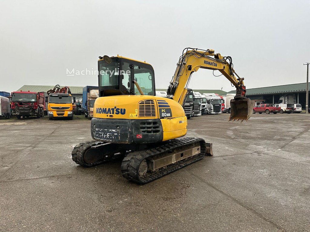 Komatsu PC 80 MR-3 excavator vin 112 mini bager