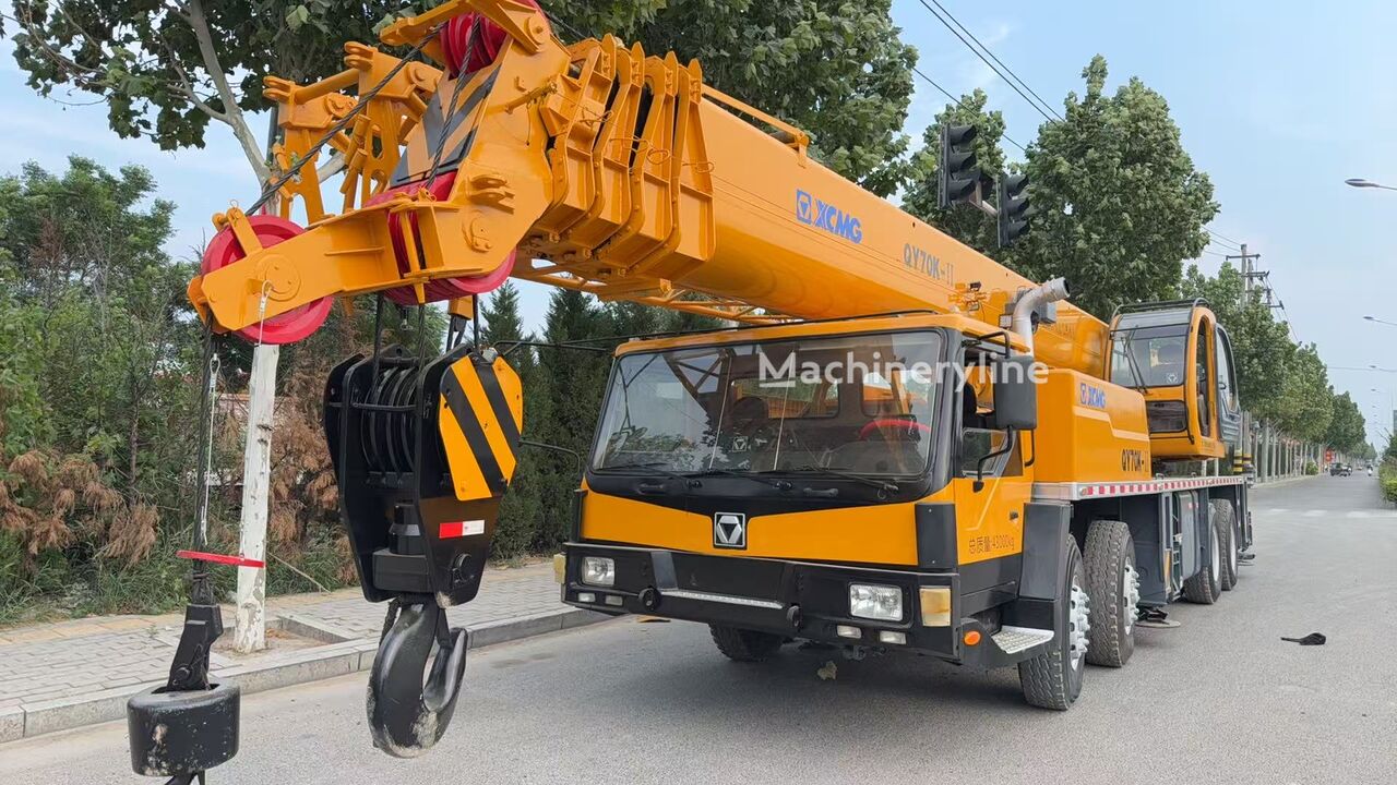 XCMG QY70K-II 70ton secondhand 70t truck crane autodizalica