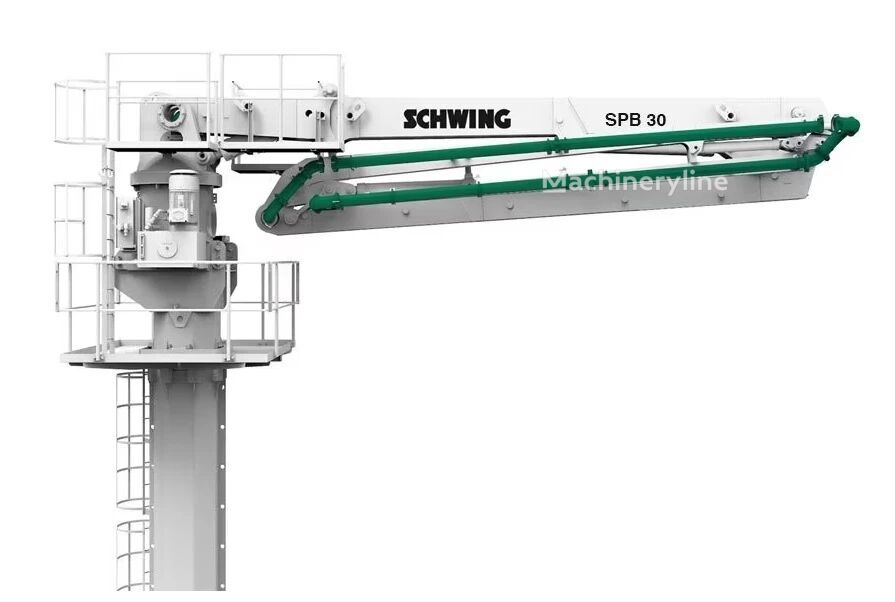 Beton pompa SCHWING S 30 PB strela za postavljanje betona