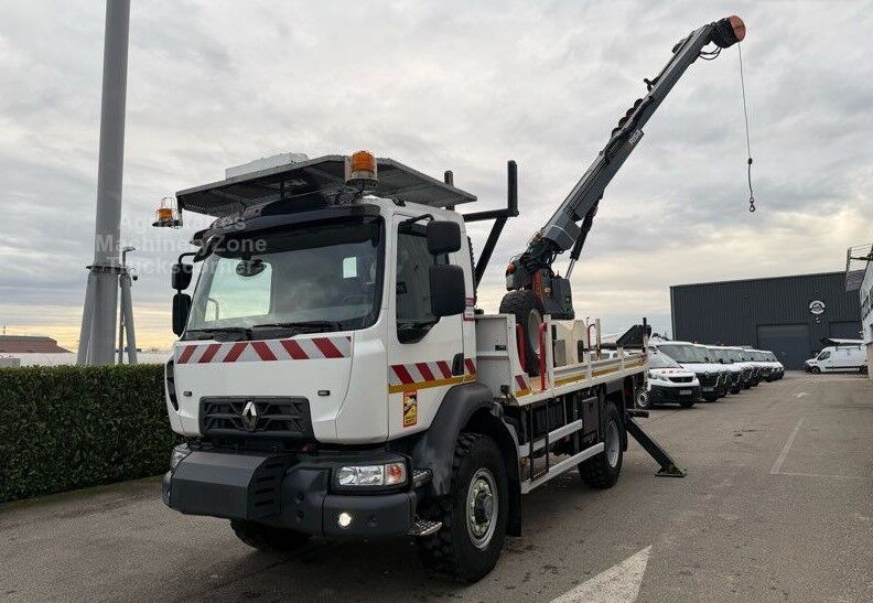 Renault D14 4x4 Drill Crane Risa G2T bušaća dizalica