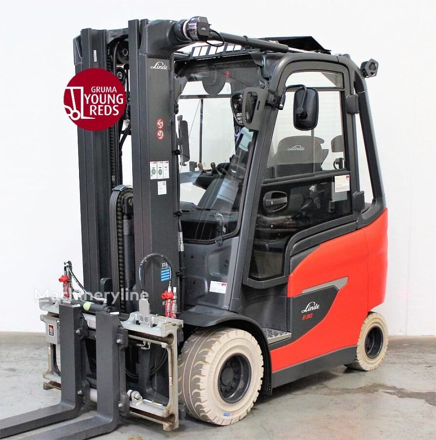Linde E 30/600 H 1252-01 električni viljuškar