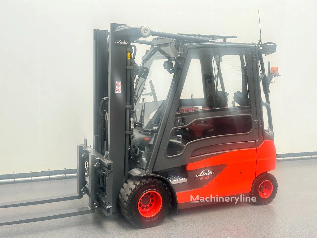 Linde 387 E 30 L-01 inclusief nieuwe tractie batterij električni viljuškar