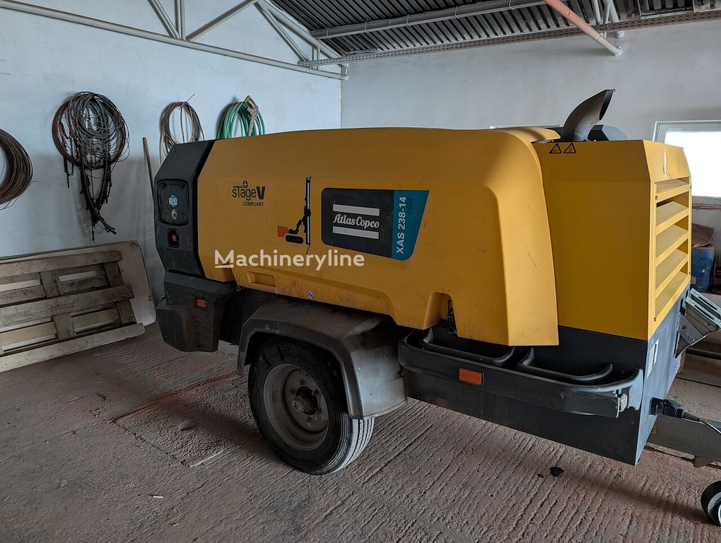 Atlas Copco XAS 238-14 PACE S5 mobilni kompresor