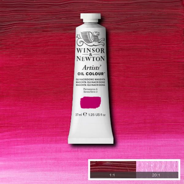 W&N Artists’ Oil Colour WN AOC 37ML QUIN MAGENTA