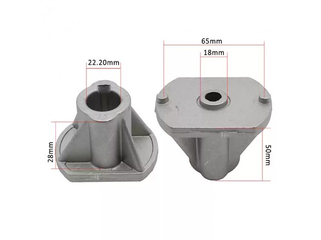 Nosač noža kosilice - 22,2x18x27x50x65 mm Thorp