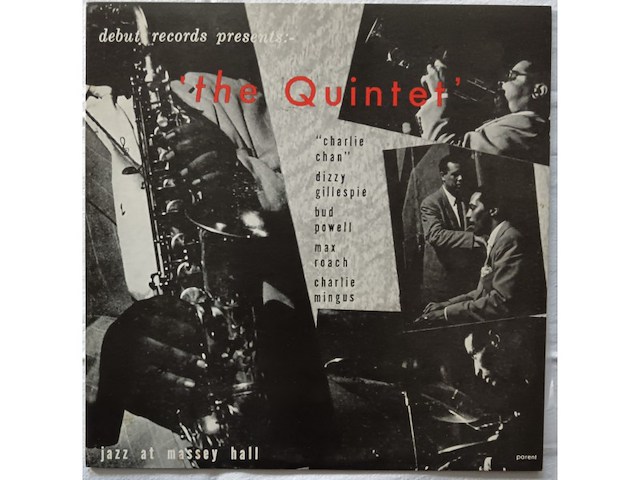 THE QUINTET  -  Jazz at Massey Hall (Japan Press )