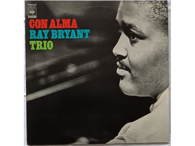 RAY  BYANT  TRIO  -  CON  ALMA ( Japan Press !!! )