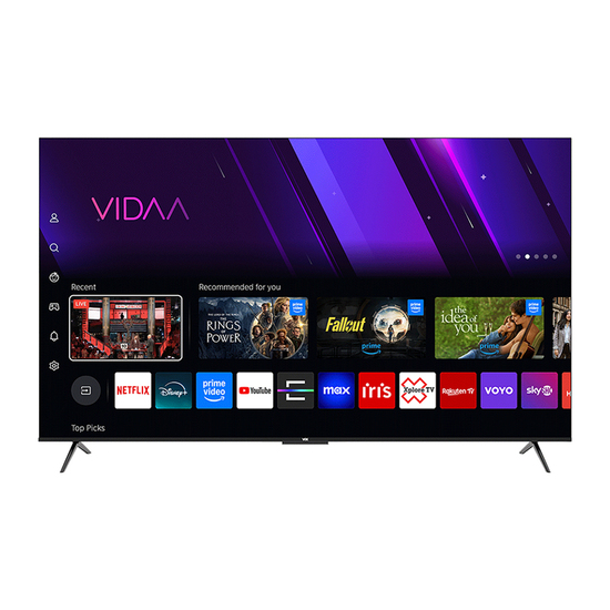 Televizor Vox 75VYU684, 75''/190 cm, 3840x2160 UHD, DVB-T2/C/S2, Vidaa OS