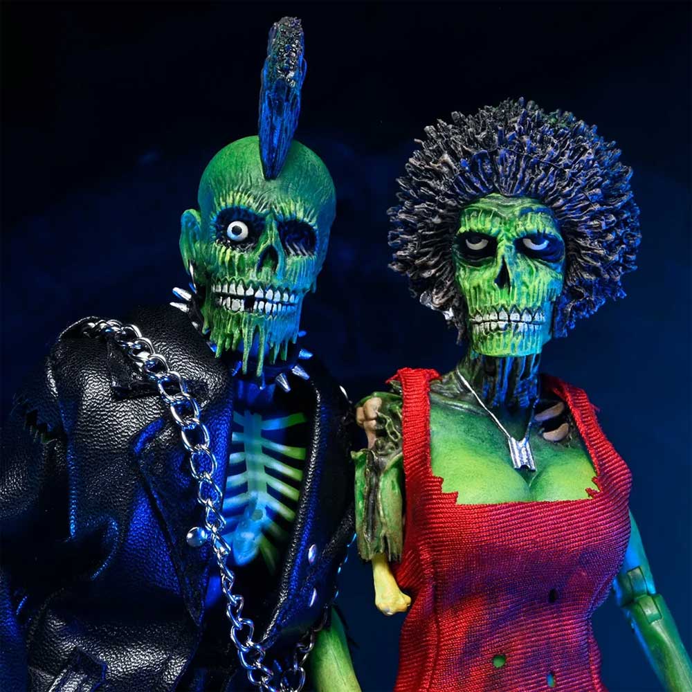 The Return of the Living Dead Clothed Action Figure Trash & Suicide (20 cm)