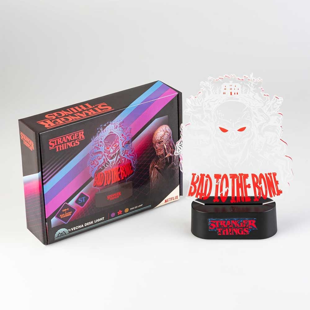 Stranger Things - Bad To The Bone Lamp