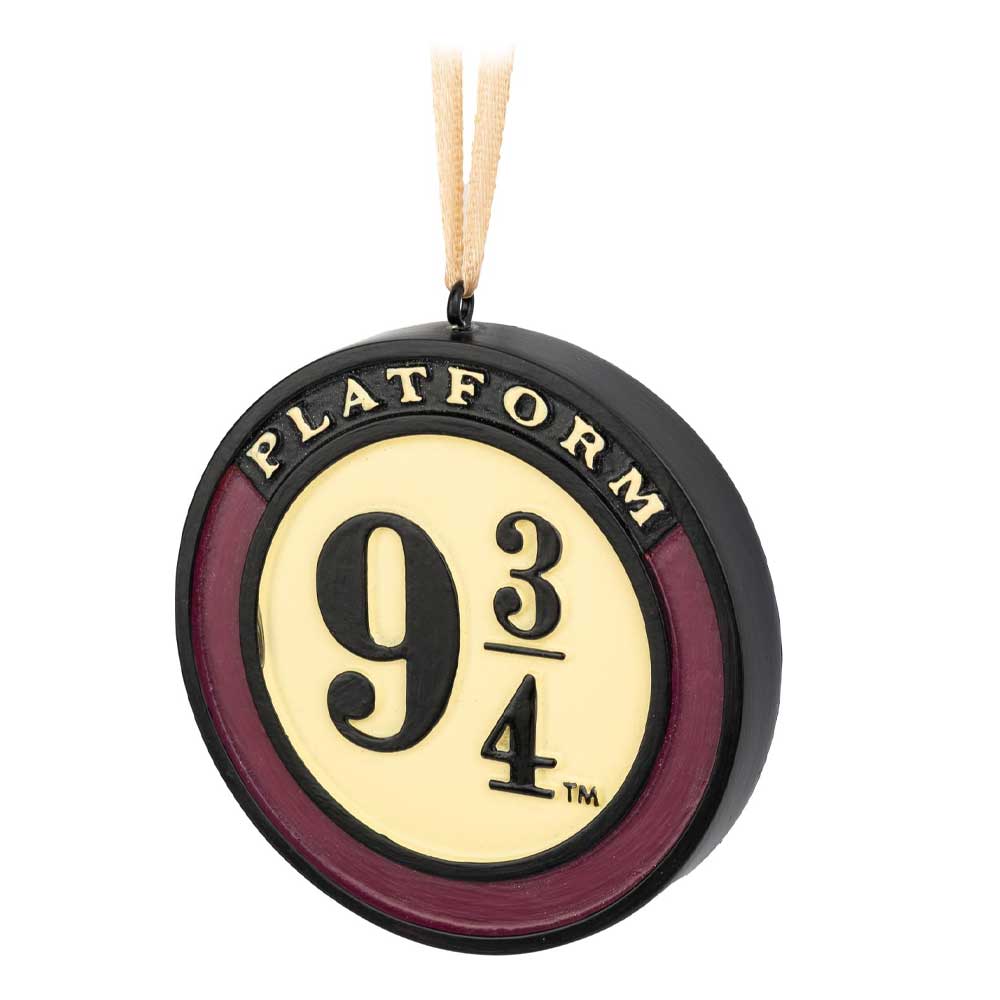 Harry Potter - Sorting Hat, Platform9 3/4 and Hedwig Ornaments