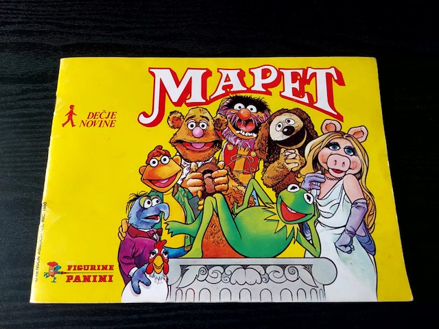 Mapet, Muppet Show Dečje Novine i Panini 1980 god.