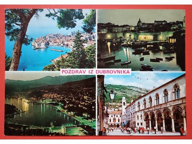 DUBROVNIK -STARA RAZGLEDNICA (čista)