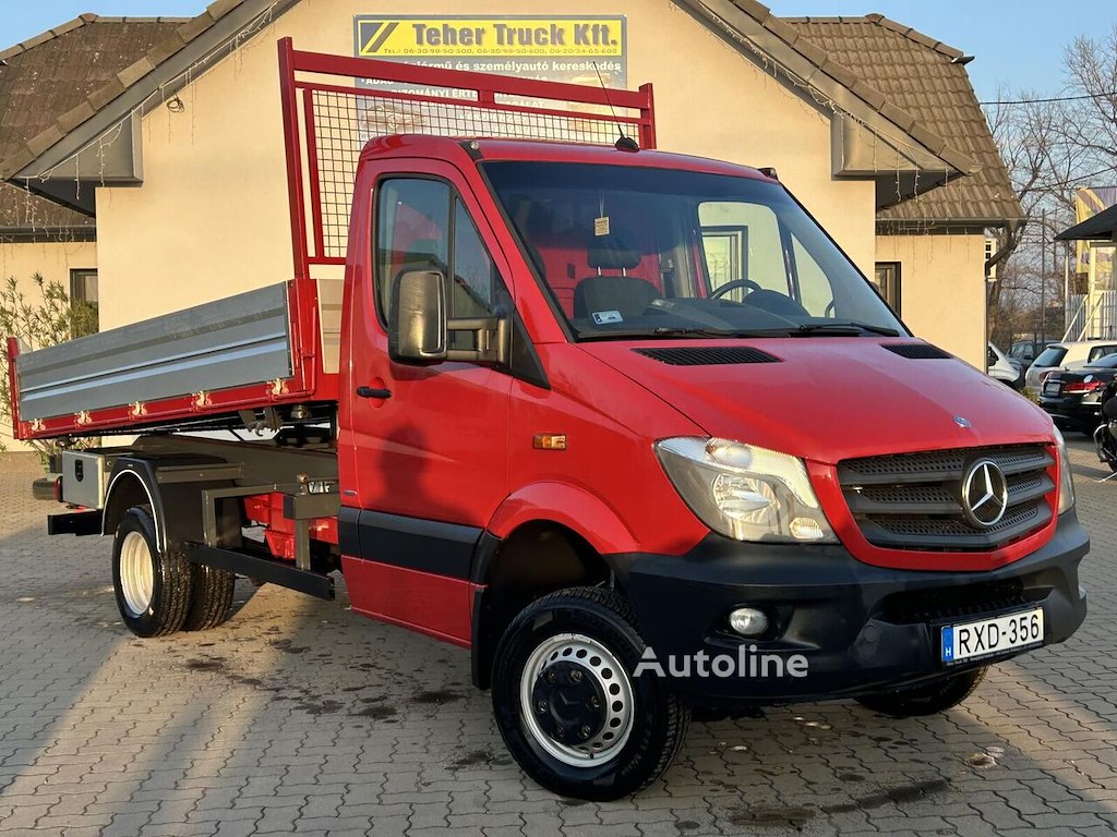 Mercedes-Benz SPRINTER 319 CDI BlueTec 906.131.13 3000ccm / 4x4 / 3 oldalra bi kamion kiper < 3.5t