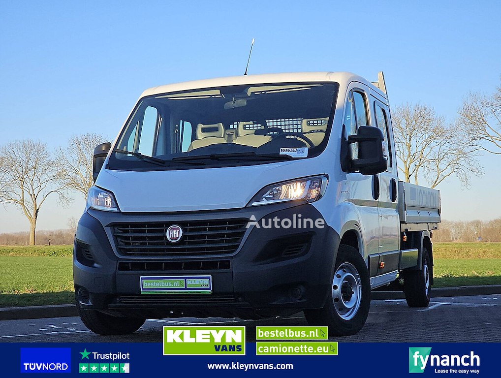 Fiat DUCATO 2.3 DUB.CAB Open-Laadbak kamion s ravnom platformom < 3.5t