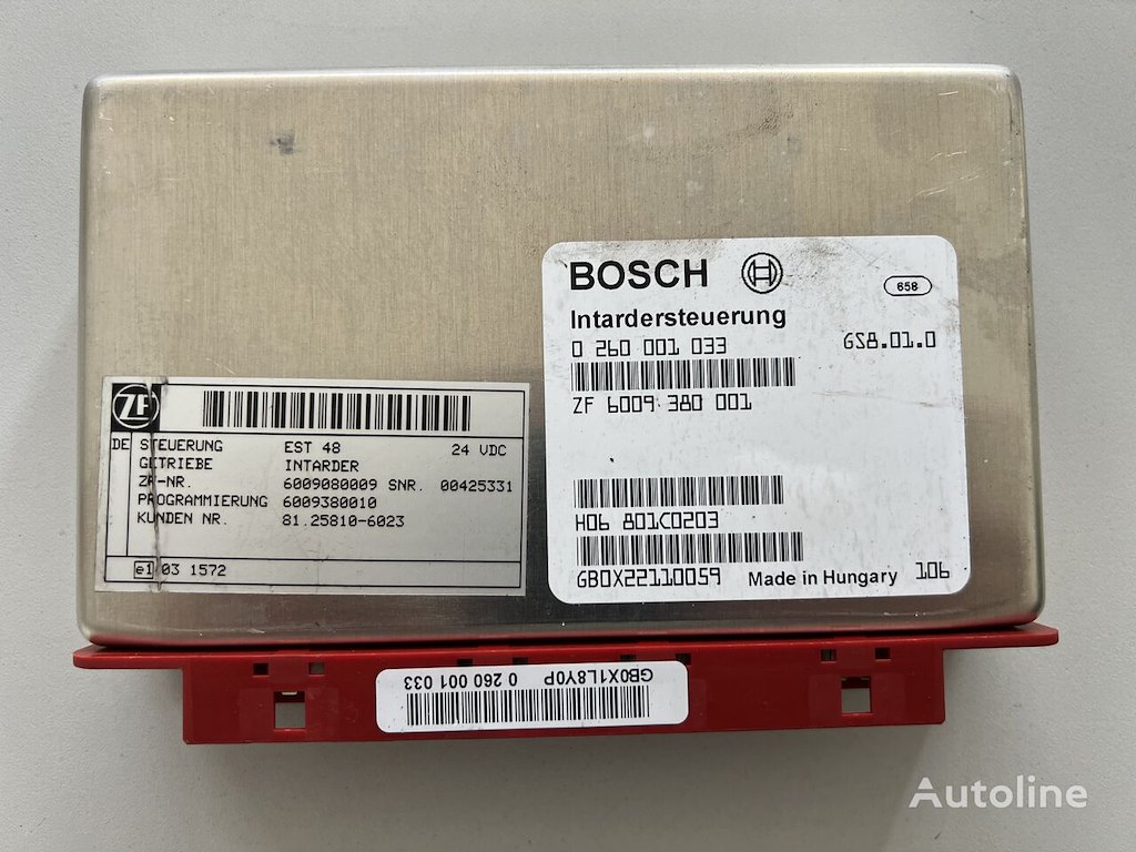 Bosch EST48 0260001033 upravljačka jedinica za MAN TGS, TGX kamiona