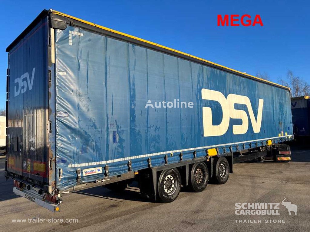 Schmitz Cargobull Curtainsider Mega poluprikolica sa kliznom ceradom
