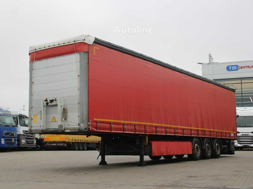 Schmitz Cargobull SCB*s3t, 2X LIFTING AXLE, 2X PALLET BASKET, MULTILOCK poluprikolica sa kliznom ceradom