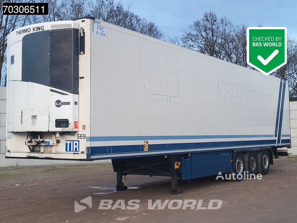 Schmitz Cargobull SCB*S3B 3 axles TUV 06/26 Lifting Axle Flower Width Dopple Stock poluprikolica hladnjača